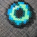 Ender Pearl Perler Beads | Pixel Art | Minecraft Pixel Art - Etsy