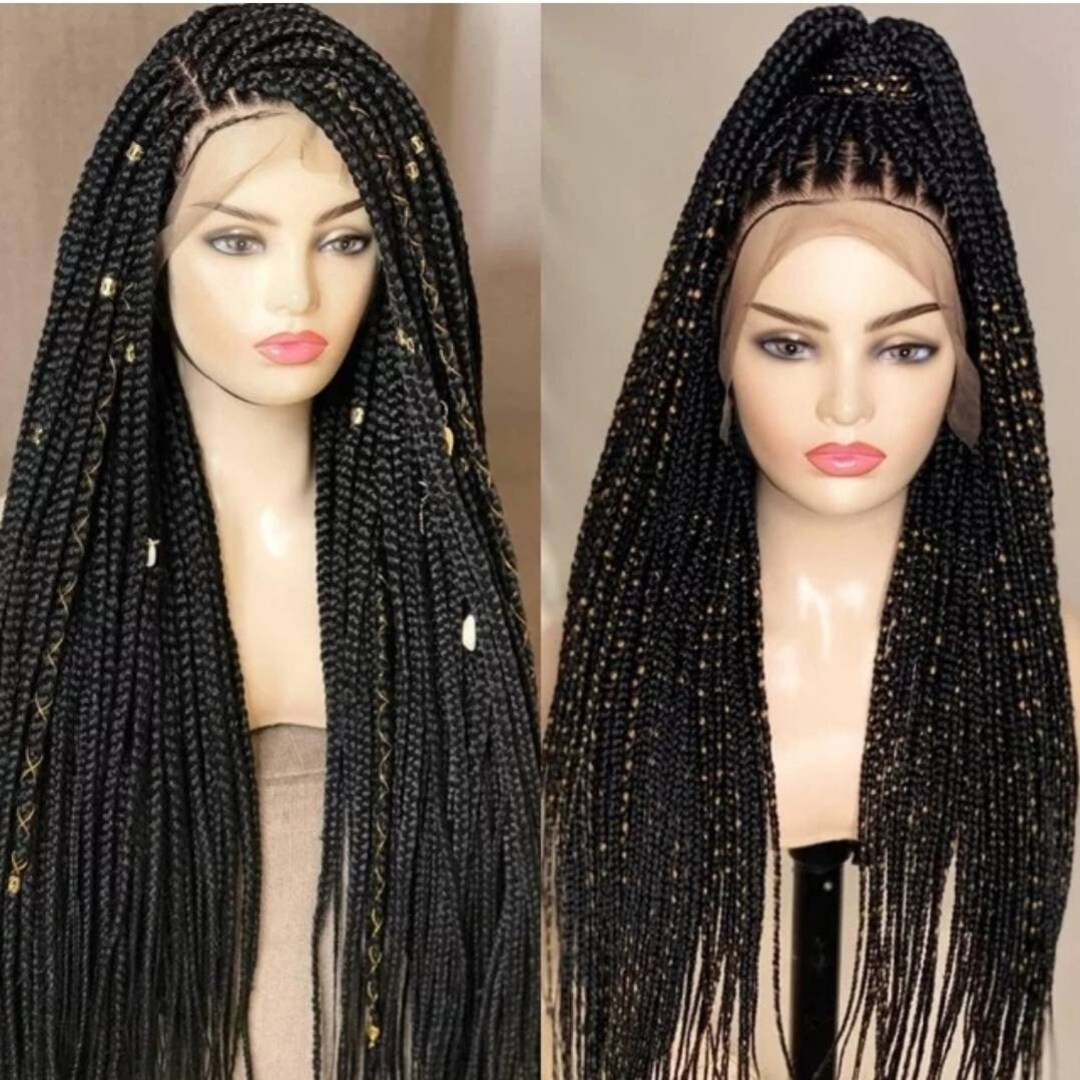 Box Braid Lace Front - Etsy
