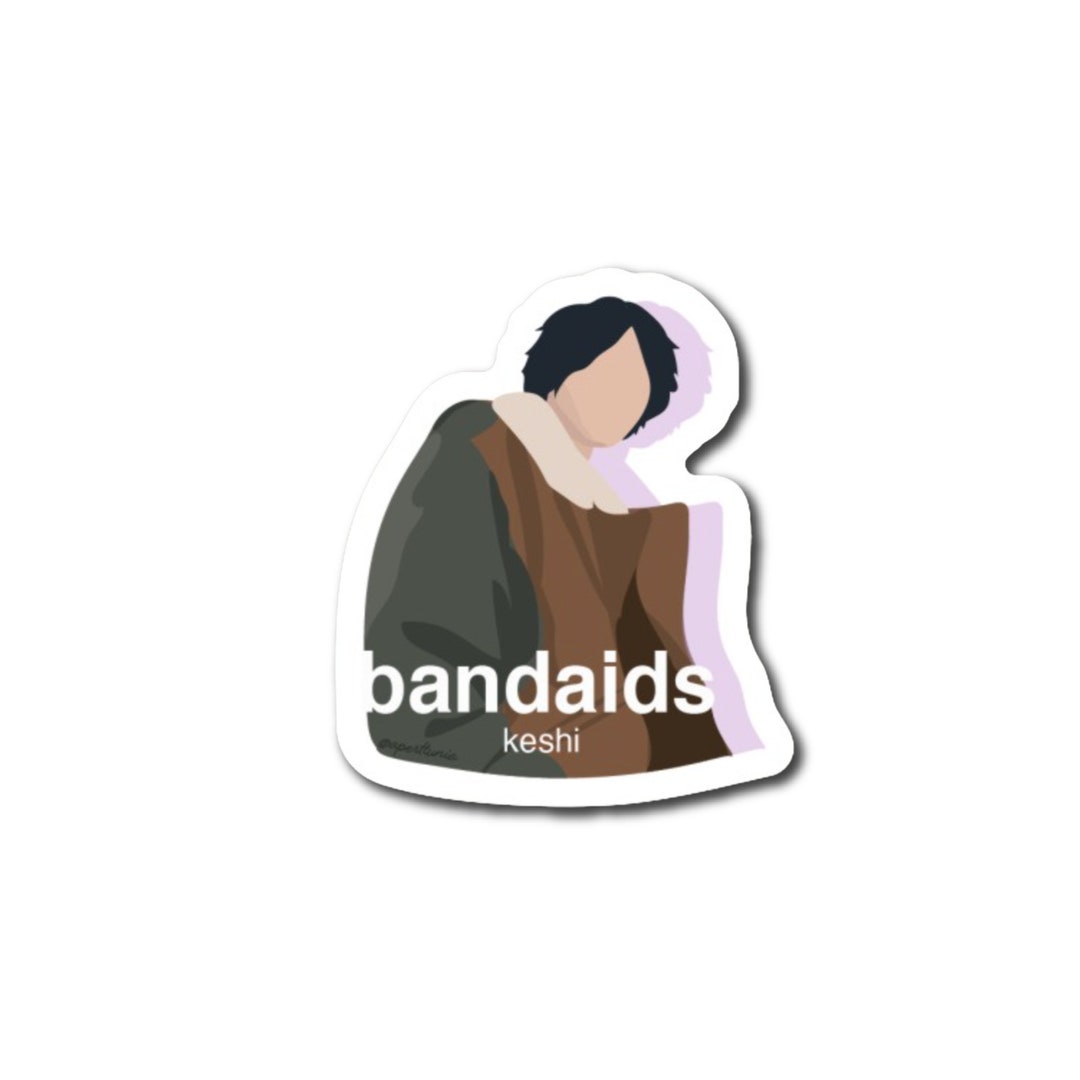 Keshi Bandaids Sticker - Etsy