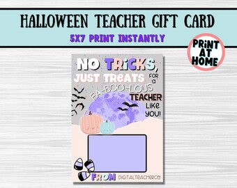 Halloween Thinking of You Gift Card Holder, Halloween Gift Card Holder ...