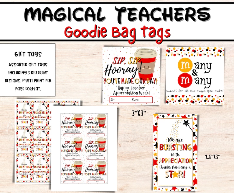 Magical Teachers Appreciation Week Kit | Teacher Appreciation Week ...