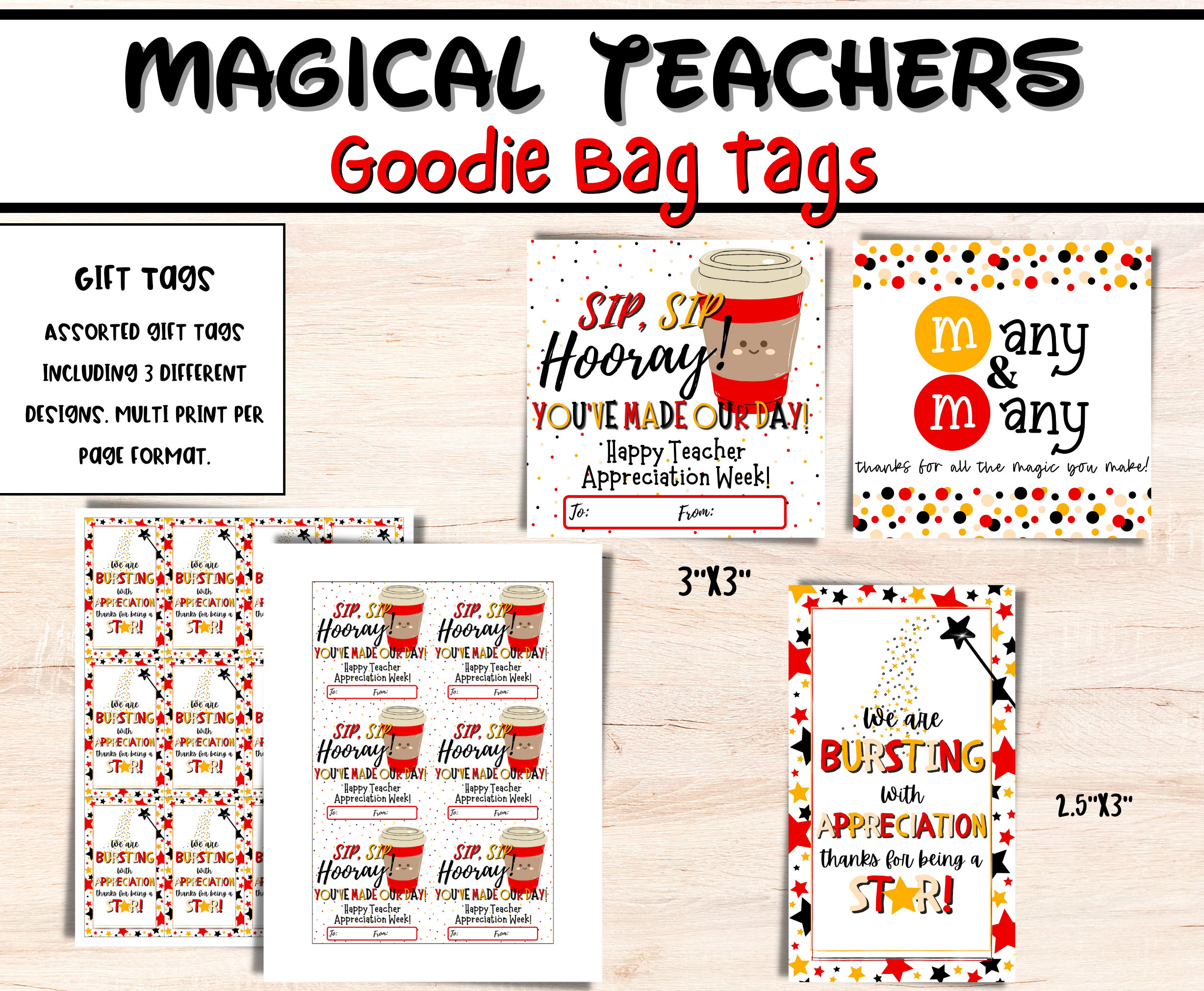Magical Teachers Appreciation Week Kit | Teacher Appreciation Week ...