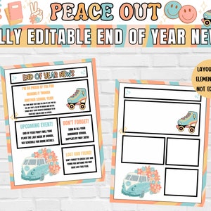 Groovy Summer End of School Year Kit Teacher Kit Preschool Diploma DIY ...