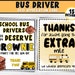 Bus Driver Appreciation Sign Bundle | Bus Driver Safety Week | Muffin ...