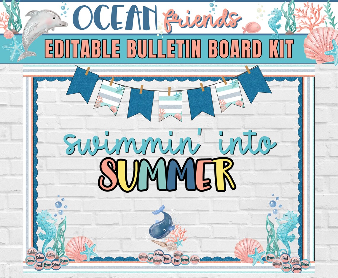 Ocean Theme End of School Year Kit Teacher Kit Preschool - Etsy