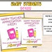 Sharp Students Teacher Appreciation Week Printable Editable Bundle ...