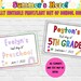 Bright Summer End of School Year Kit Teacher Kit Preschool Diploma DIY ...