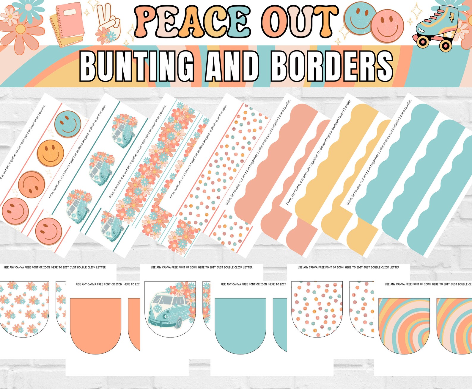 Groovy Summer End of School Year Kit Teacher Kit Preschool Diploma DIY ...