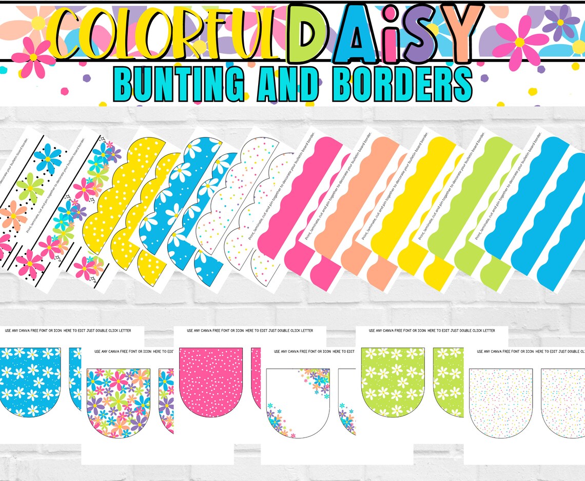 Bright Daisy Summer End of School Year Kit Teacher Kit - Etsy