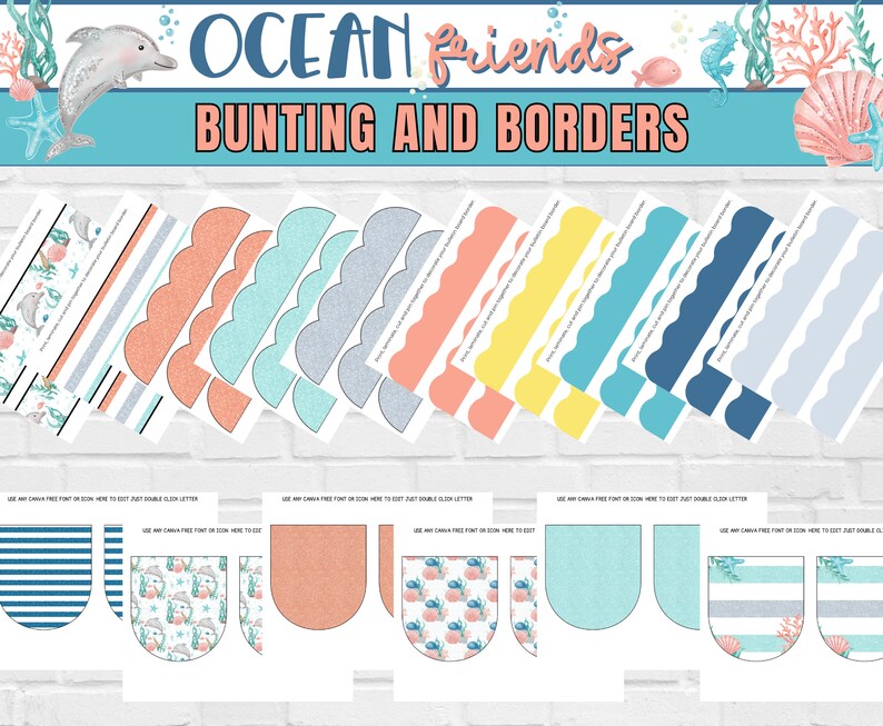 Ocean Theme End of School Year Kit | Teacher Kit | Preschool Diploma ...