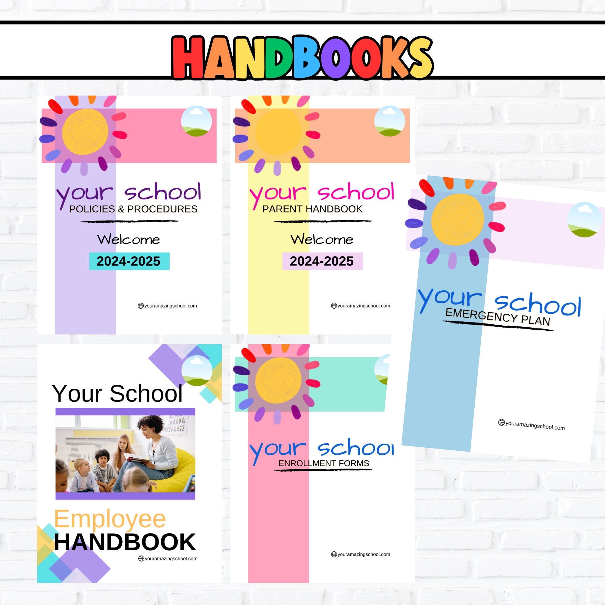 Editable Daycare Forms And Templates Starter Bundle Preschool Forms 1360