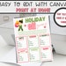 Holiday Elf Gram School Fundraiser Flyer for PTA PTO Christmas Events ...