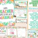 Mahalo Teacher Appreciation Week Printable Editable Hawaiian Theme ...