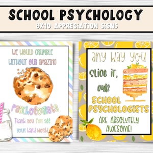 School Psychology Appreciation Printable Signs | National School ...