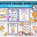 Substitute Teacher and Appreciation Sign Bundle Thank a - Etsy