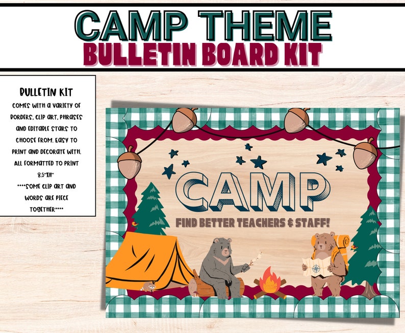 Camp Teacher Appreciation Week Itinerary & Printable Bundle | Outdoor ...