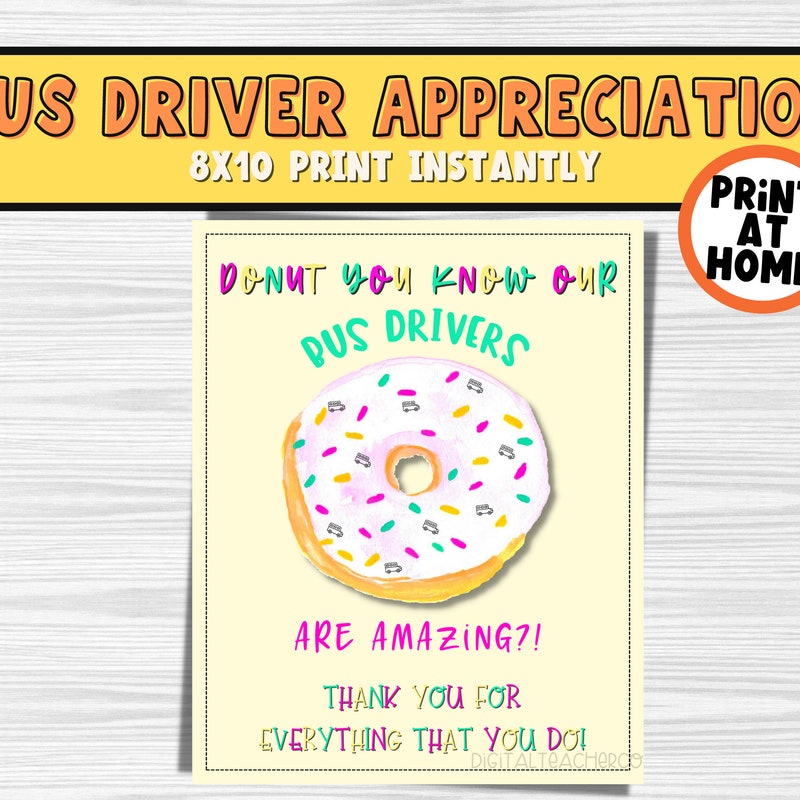 Driver Appreciation - Etsy