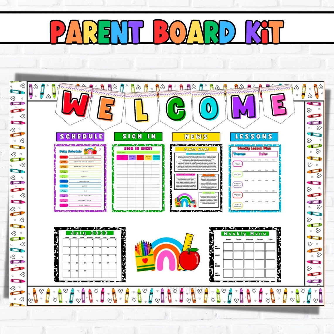EDITABLE Daycare Forms and Templates Starter Bundle Preschool Forms and ...