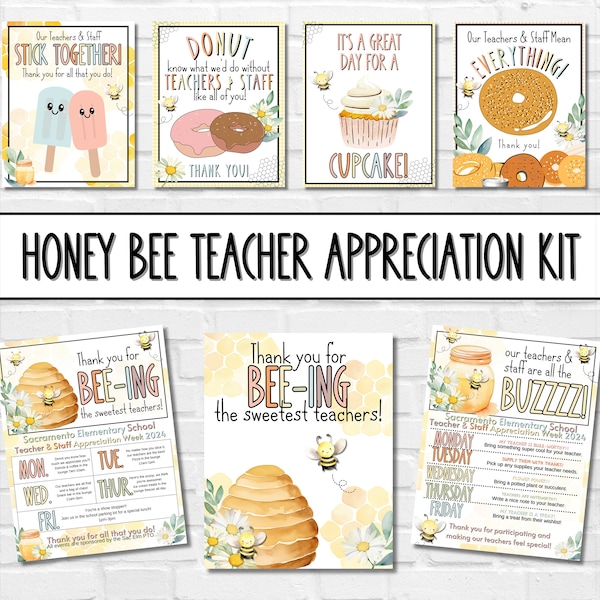 Teacher Appreciation Bee - Etsy