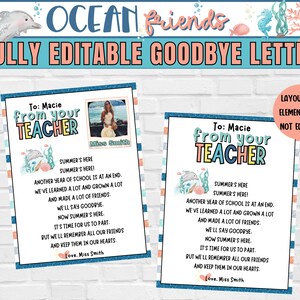 Ocean Theme End of School Year Kit | Teacher Kit | Preschool Diploma ...
