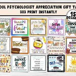 School Psychology Appreciation Printable Gift Tags | National School ...