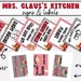 Pretend Play Mrs. Claus's Kitchen Kit for Preschool | Dramatic Play ...