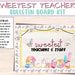 Sweet Treat Themed Teacher Appreciation Week Itinerary & Printable ...