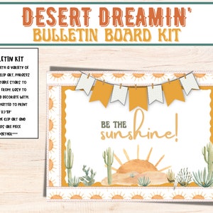 Desert Dreamin' Teacher Appreciation Week Itinerary & Printable Bundle ...