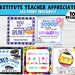 Substitute Teacher Appreciation Printable Gift Tags | National ...