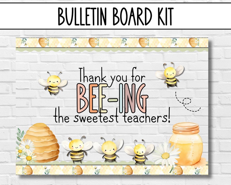 Honey Bee Theme Teacher Appreciation Week Itinerary & Printable Bundle ...