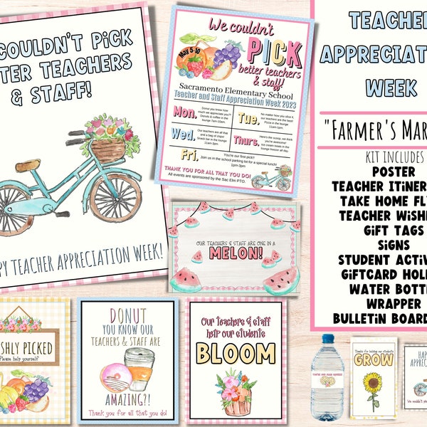 Farmers Market Theme - Etsy