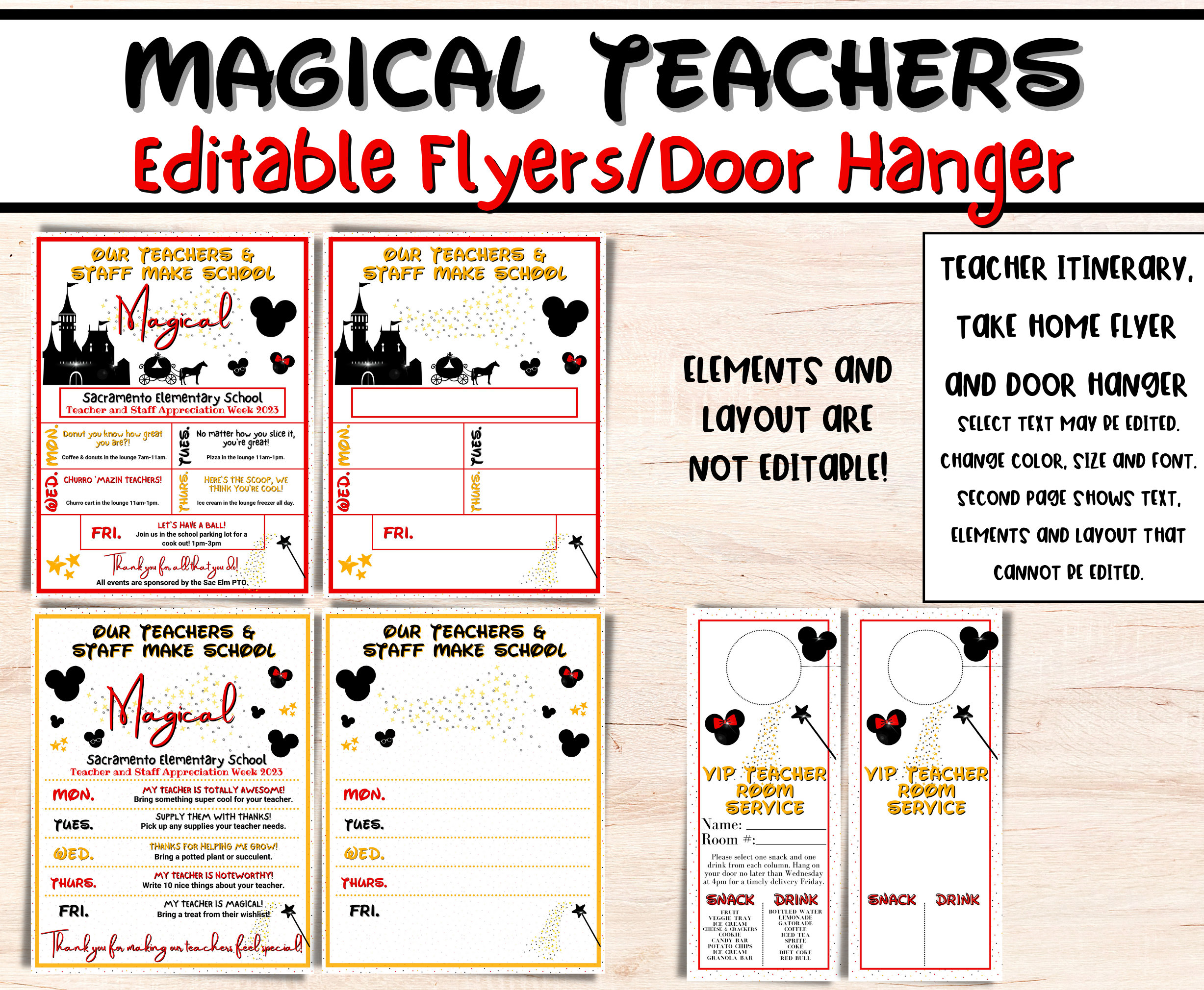 Magical Teachers Appreciation Week Kit | Teacher Appreciation Week ...