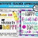 Substitute Teacher and Appreciation Sign Bundle | Thank a Substitute ...