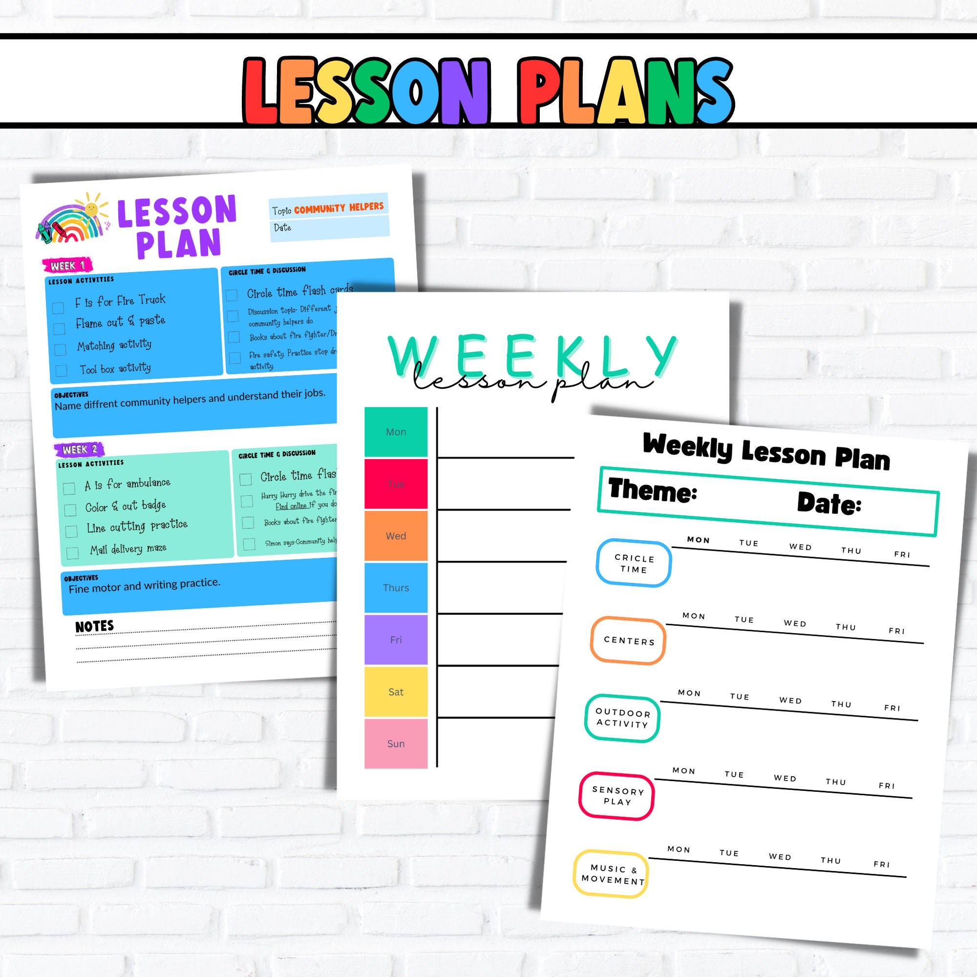 EDITABLE Daily Communication Daycare Forms and Templates Preschool ...