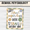 School Psychology Appreciation Printable Signs National School ...