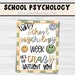 School Psychology Appreciation Printable Signs National School ...
