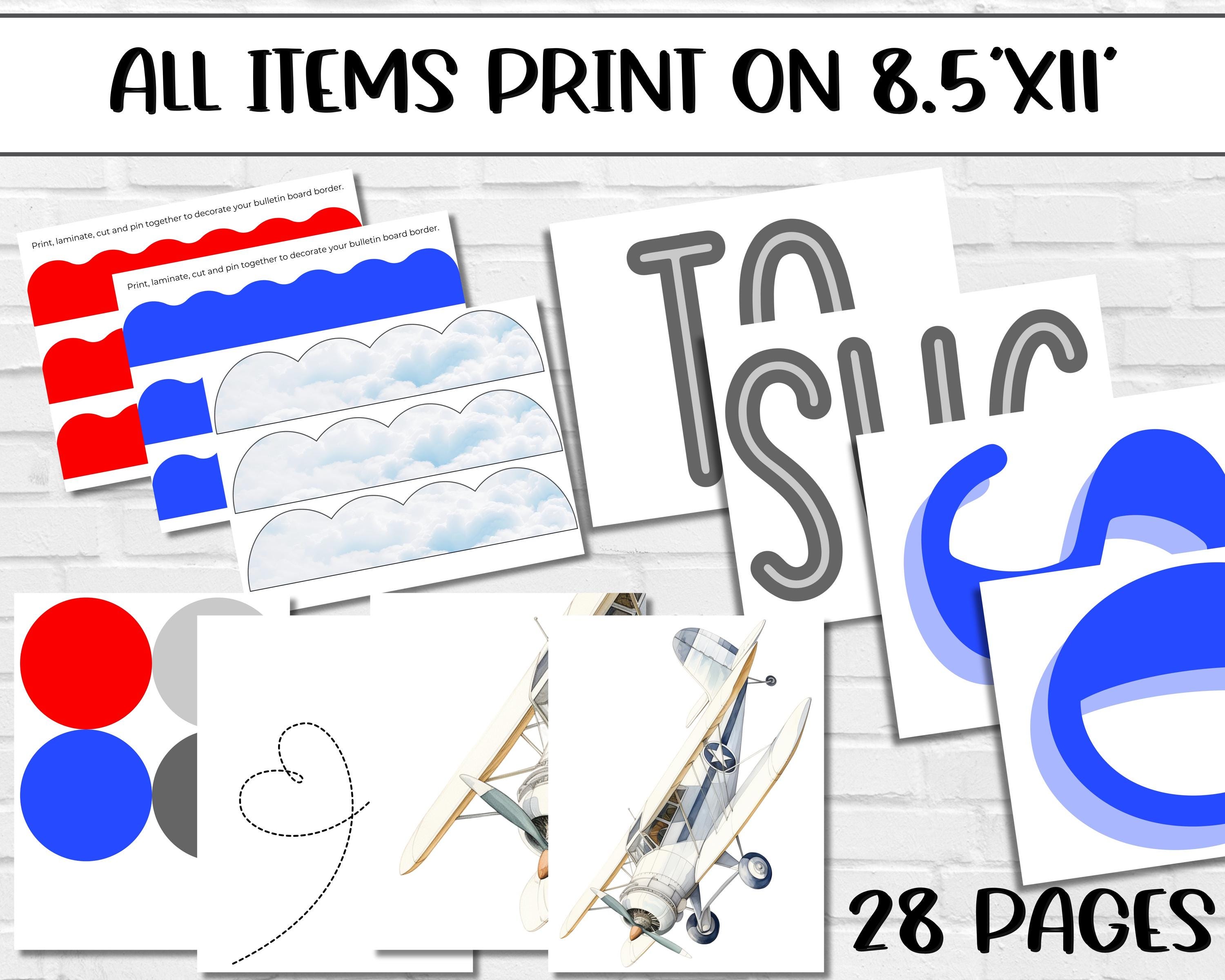 Plane and Travel Theme Teacher Appreciation Week Kit | Teacher ...