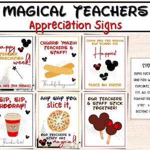Magical Teachers Appreciation Week Kit | Teacher Appreciation Week ...