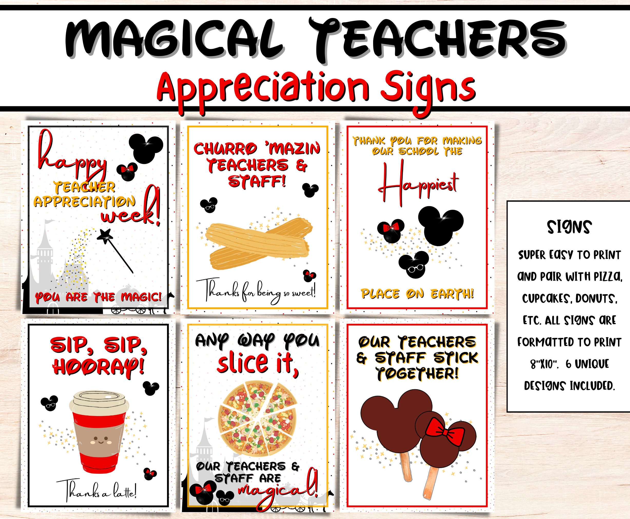 Magical Teachers Appreciation Week Kit | Teacher Appreciation Week ...