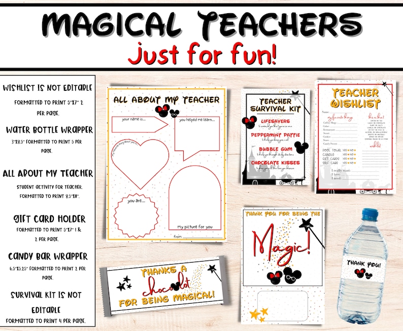 Magical Teachers Appreciation Week Kit | Teacher Appreciation Week ...