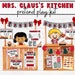 Pretend Play Mrs. Claus's Kitchen Kit for Preschool | Dramatic Play ...