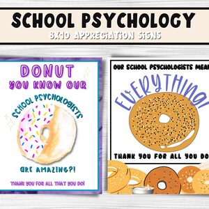 School Psychology Appreciation Printable Signs | National School ...