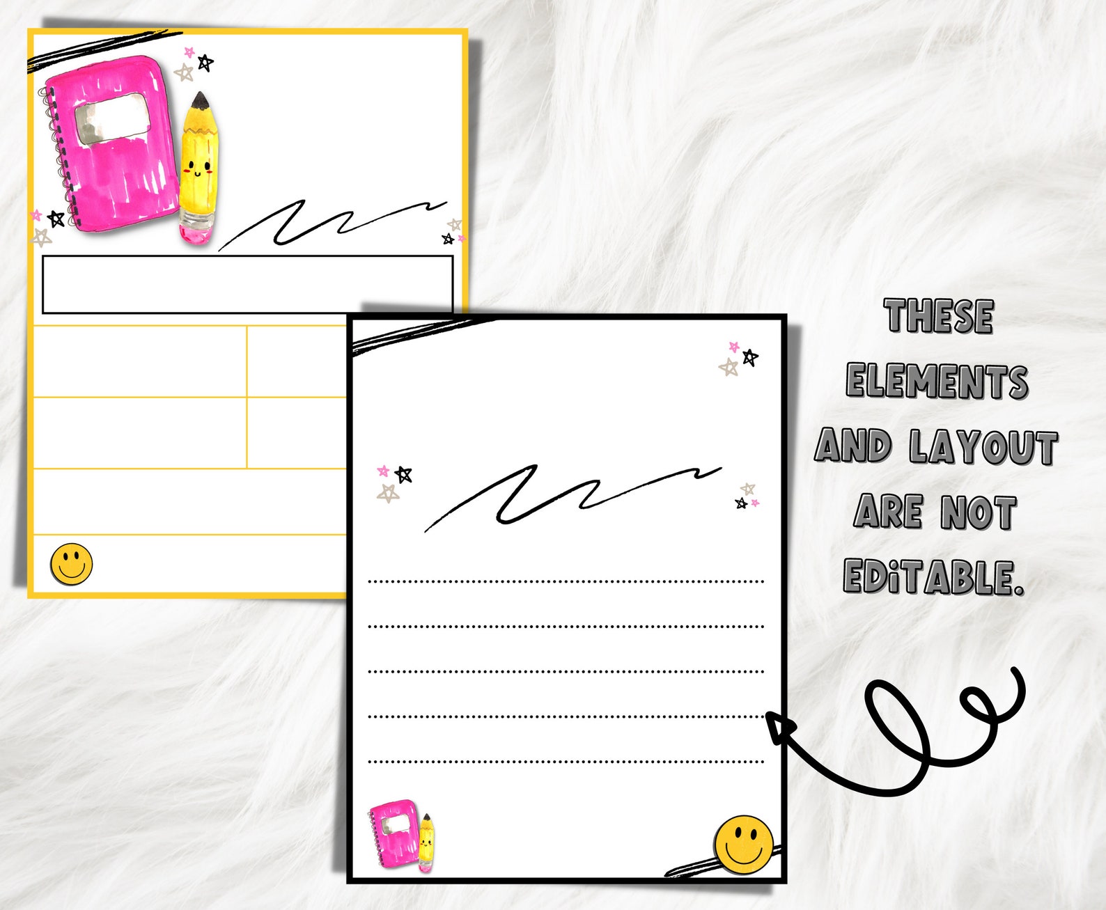 Sharp Students Teacher Appreciation Editable Itinerary and - Etsy