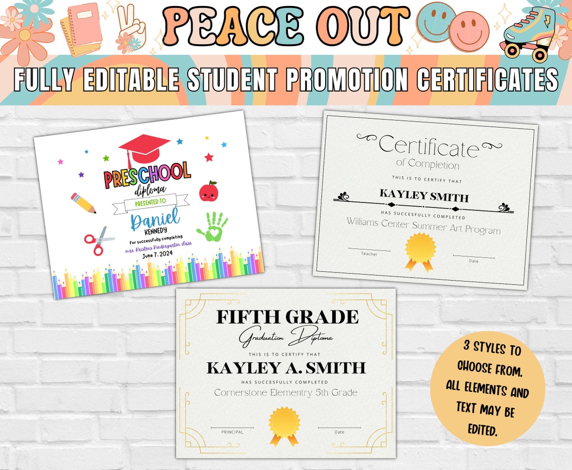 Groovy Summer End of School Year Kit Teacher Kit Preschool - Etsy