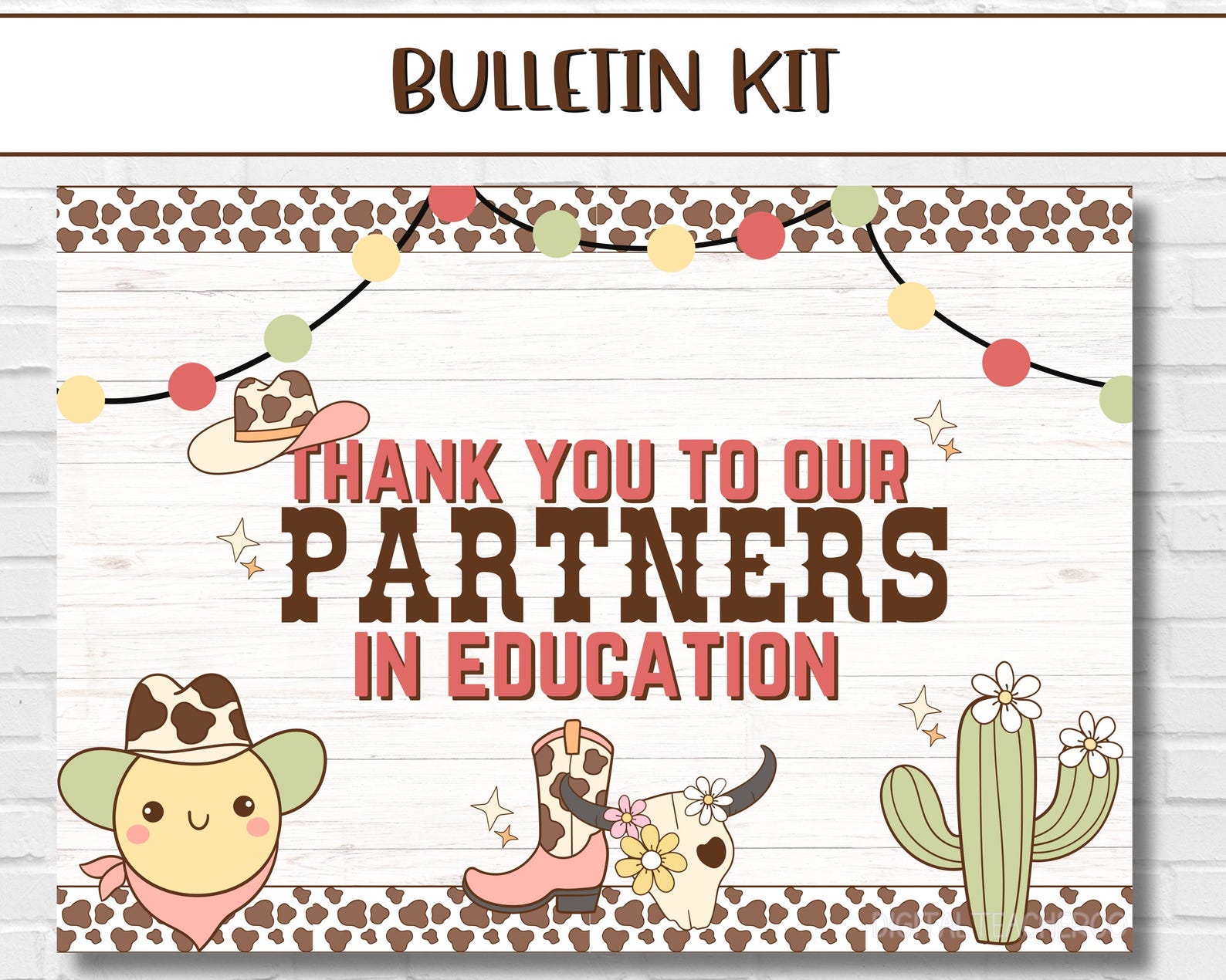 Western Teacher Appreciation Week Kit | Teacher Appreciation Week ...
