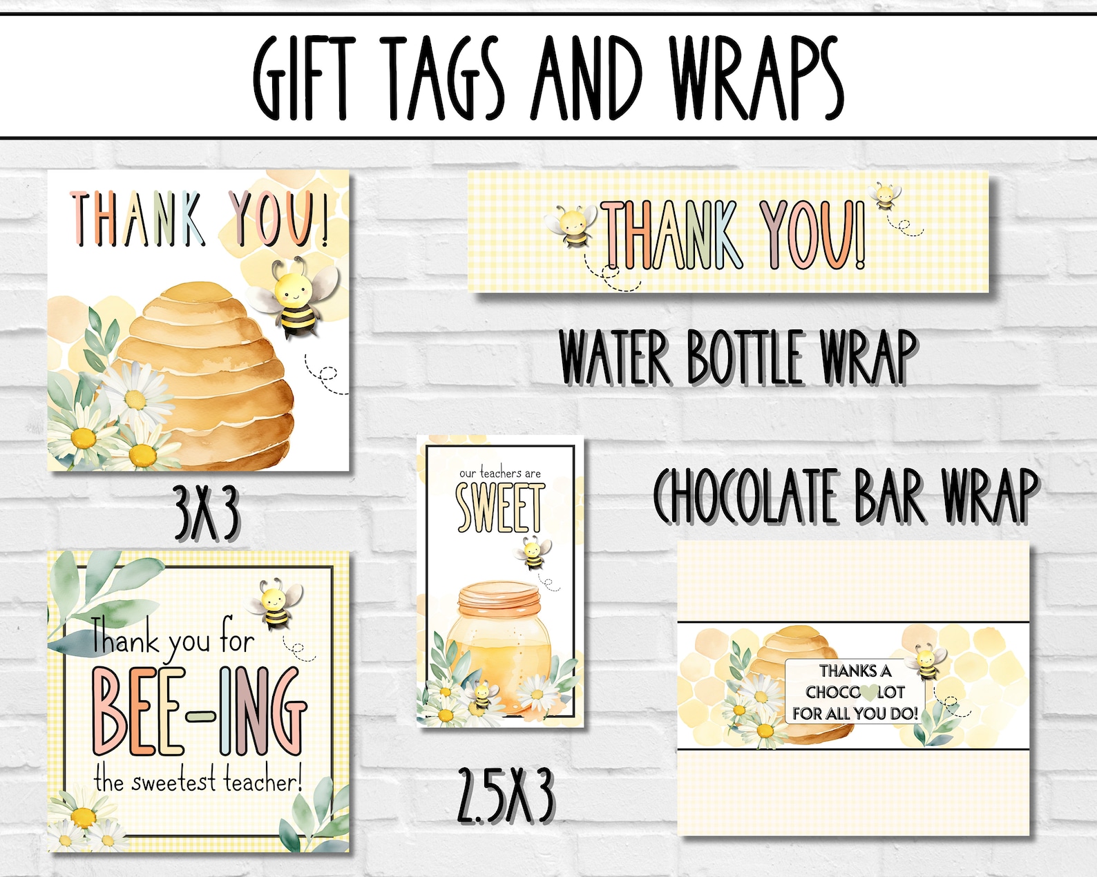 Honey Bee Theme Teacher Appreciation Week Itinerary & Printable Bundle ...