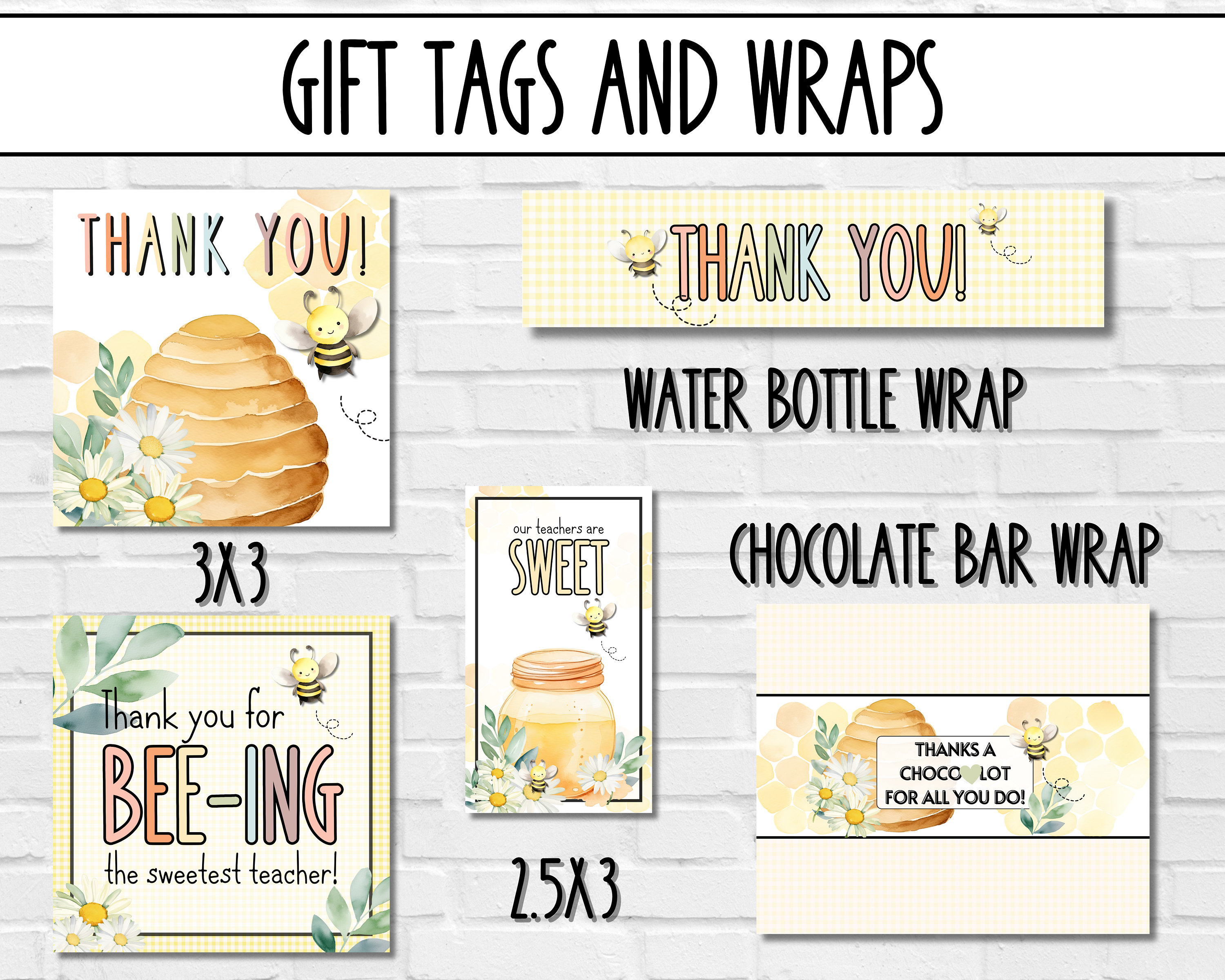 Honey Bee Theme Teacher Appreciation Week Itinerary & Printable Bundle ...