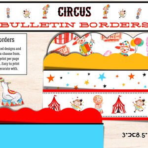 Circus Teacher Appreciation Week Printable Editable Themed Bundle | DIY ...