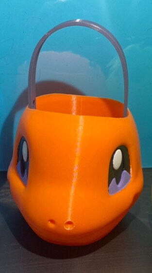 Pokémon Bucket/3d Pikachu, Bulbasaur, Squirtle, Charmander Starter ...