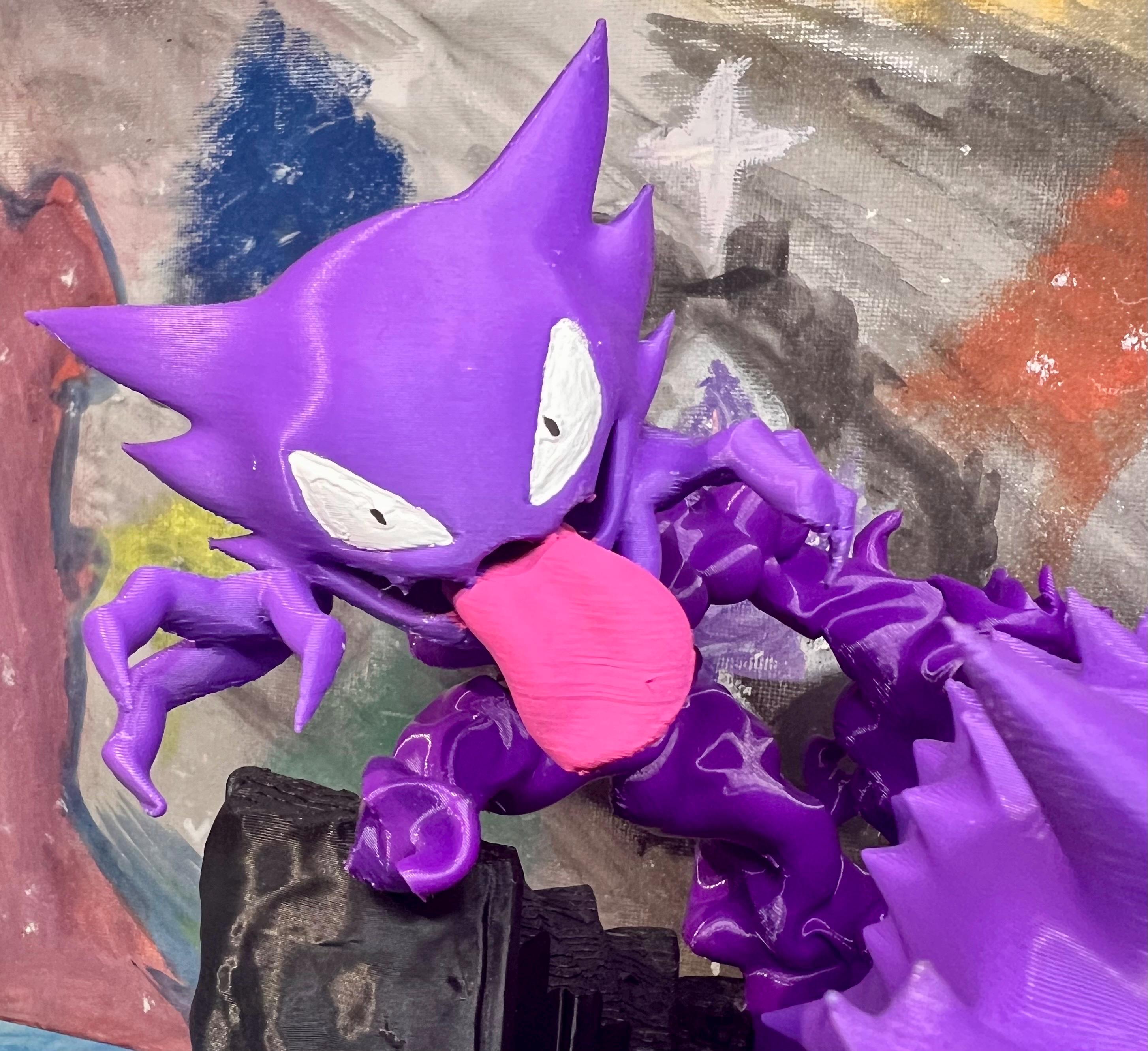 Gengar, Hunter, & Gastly Figure/pokemon 3D Figure/halloween Decoration ...